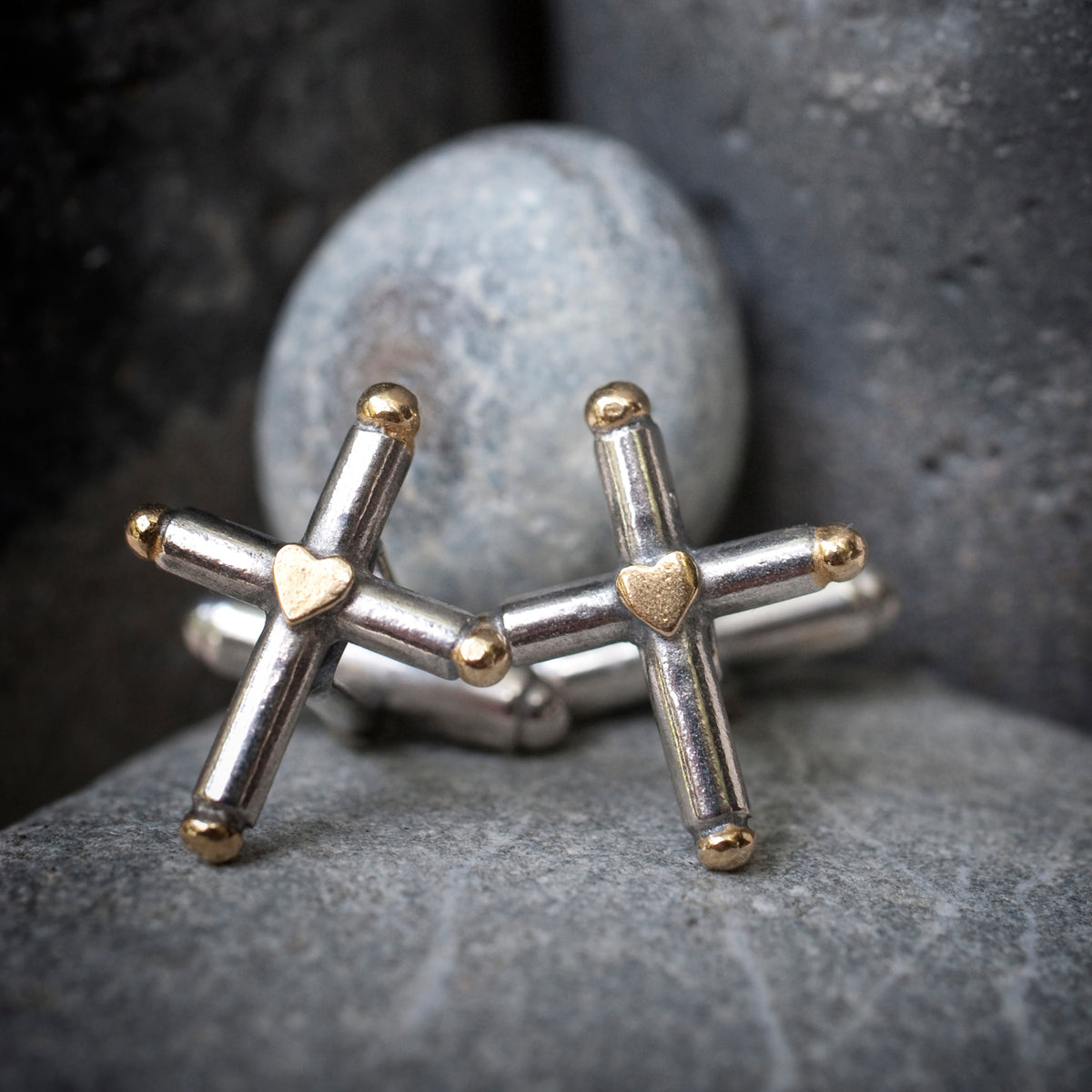Classic Cross Cufflinks – Sophie Harley London