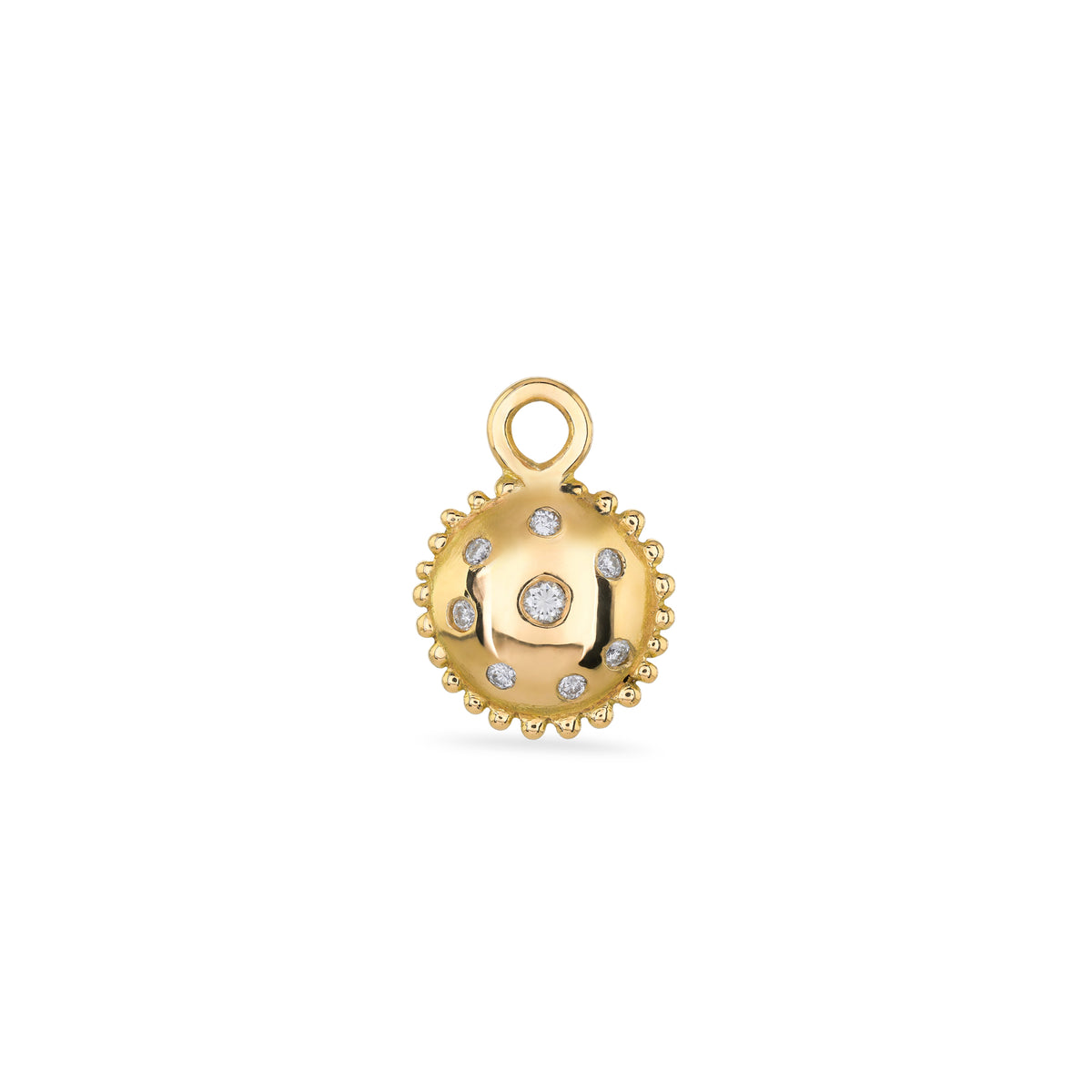 Gold & Diamond Midi Pod Charm – Sophie Harley London